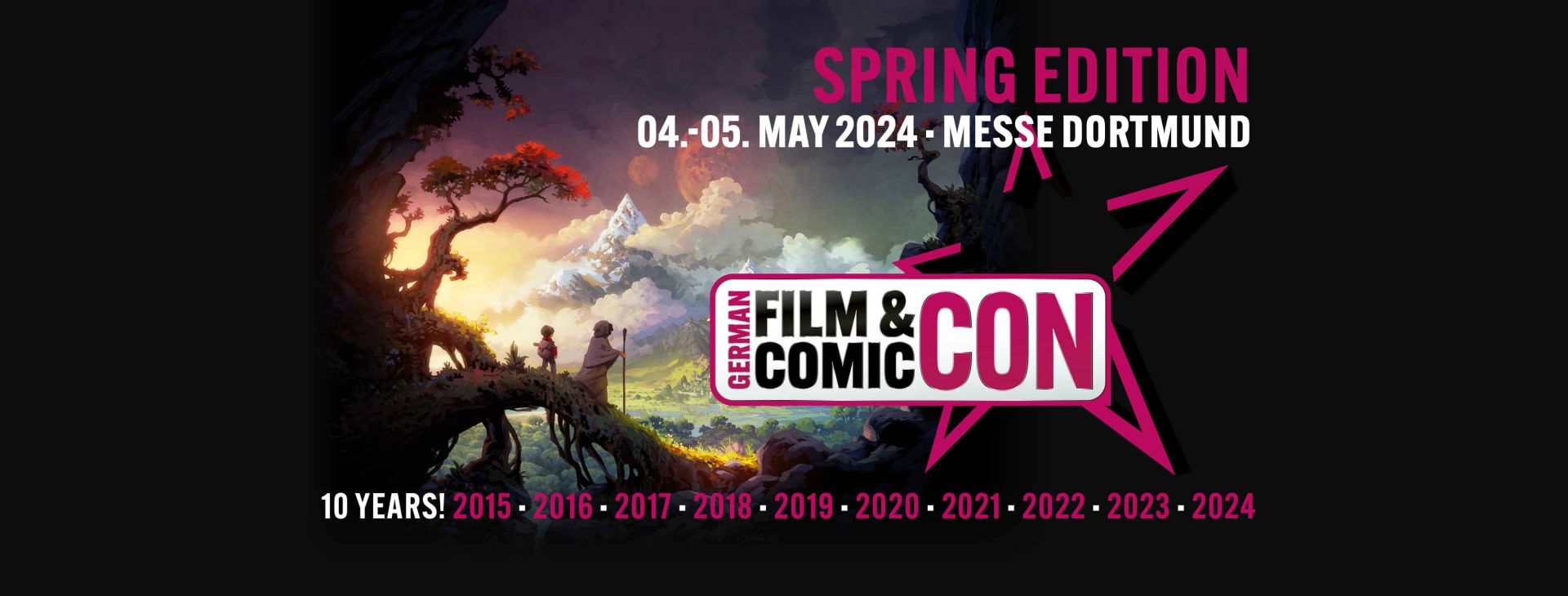 German Film & Comic Con 2024: Hallenplan und Programm - Planet Trek